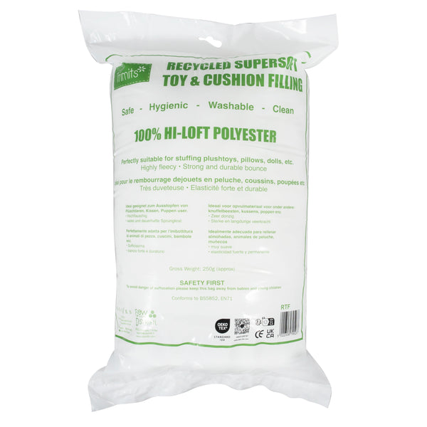 Recycled Super Soft Toy, Craft & Cushion Filling / Stuffing: 250g – My ...