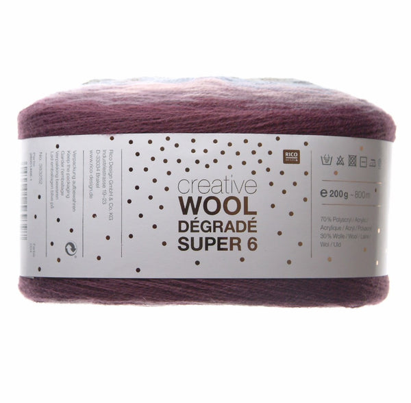 Rico Creative Wool Dégradé Super6 – My Yarnery